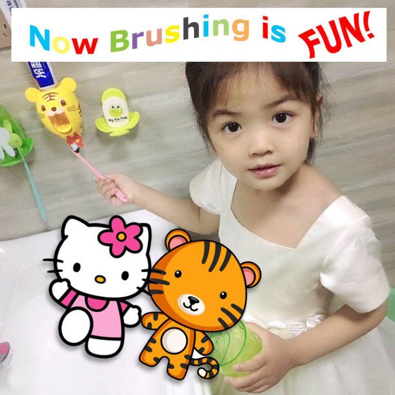 BABY Tiger toothpaste Squeezer - GOOD IDEAS ONLINE (GiO)