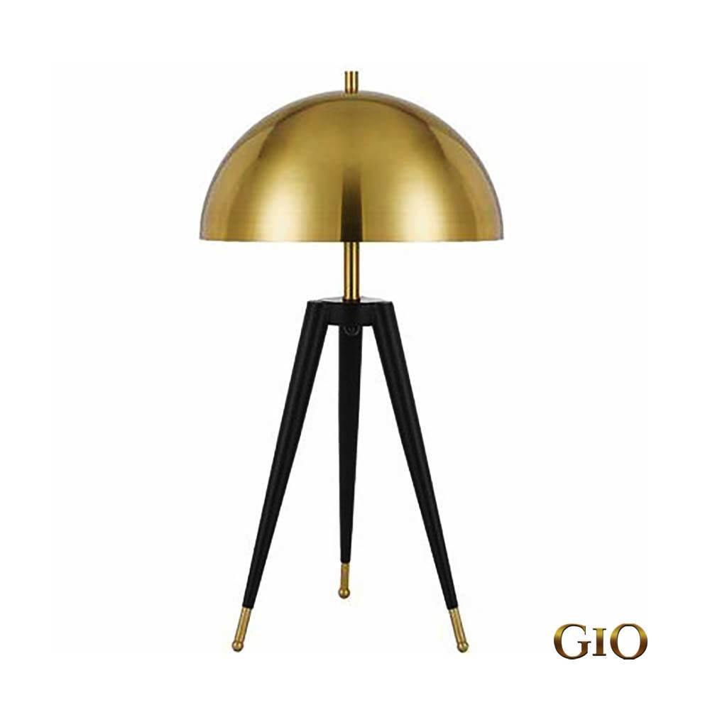 ELITE GOLDEN HEAD TRIPOD TABLE LAMP - GOOD IDEAS ONLINE