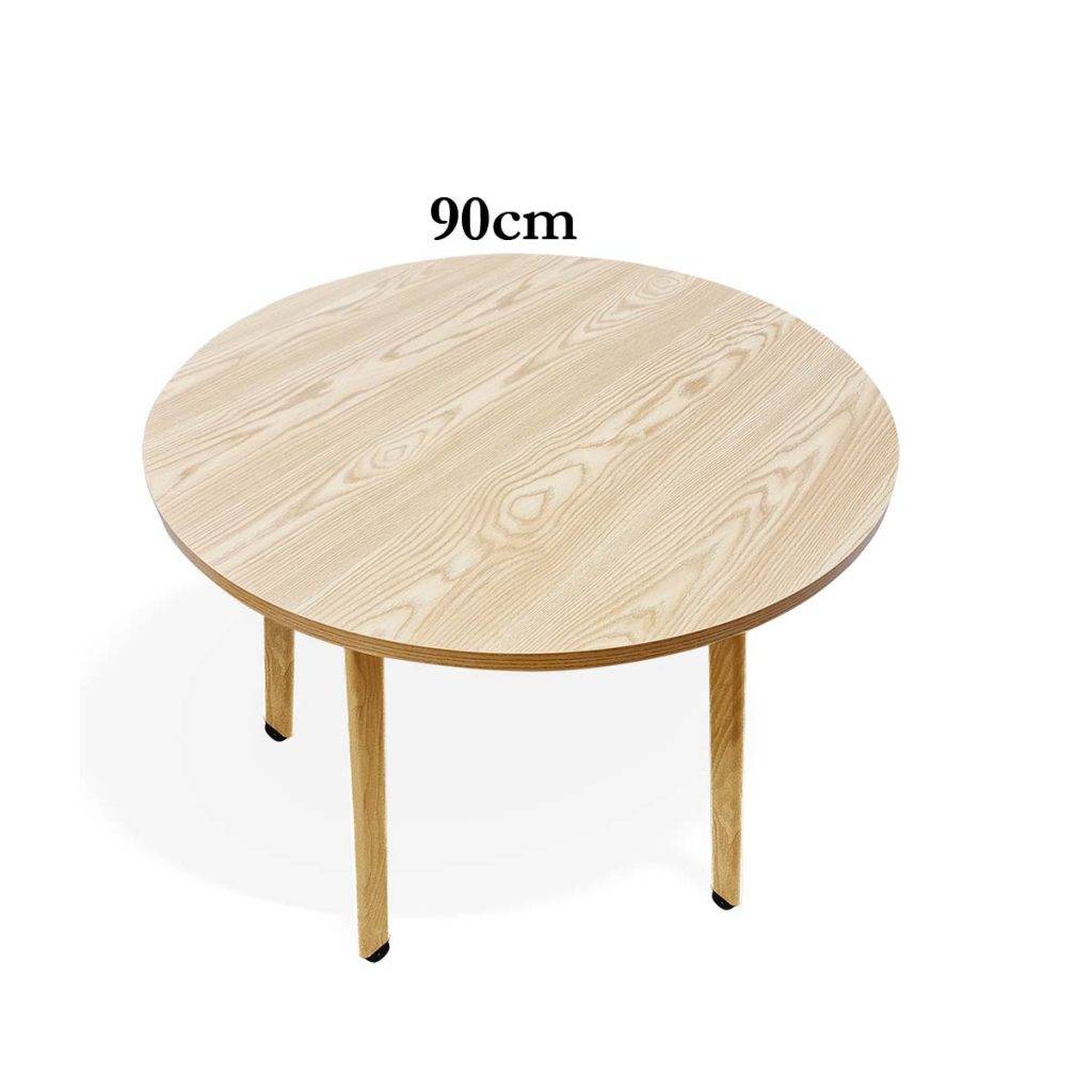 80cm Round Table (Cherry colour) - GOOD IDEAS ONLINE (GiO)